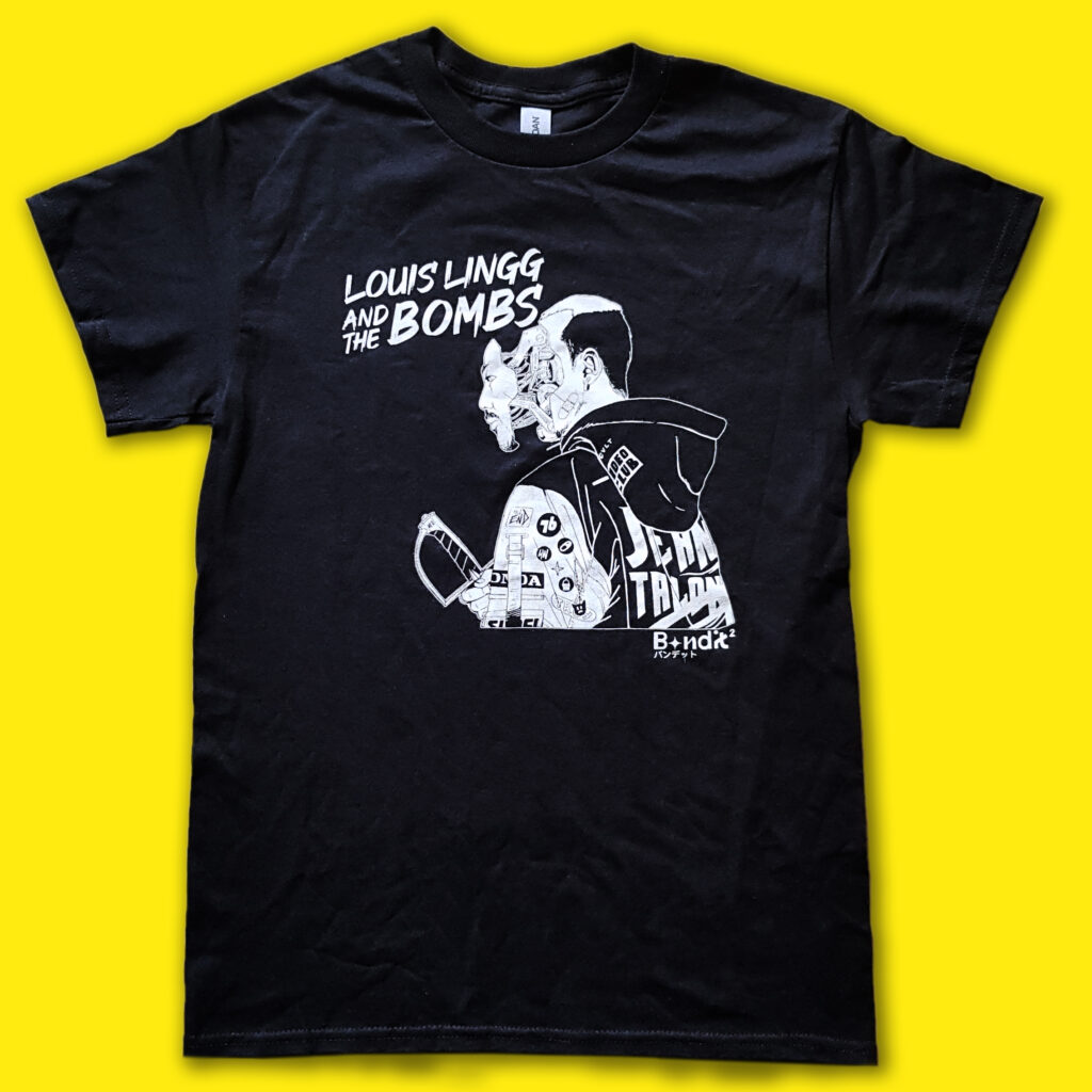 Louis Lingg and the Bombs - T-shirt Checking System... - Rock'n'roll UFO